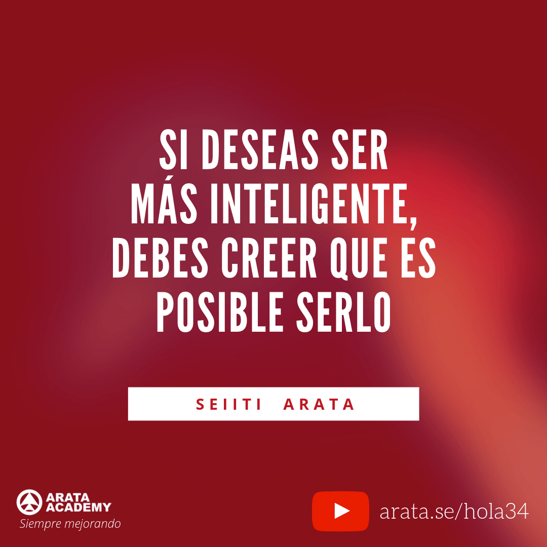 Cómo ser más inteligente (lo básico) - Arata Academy